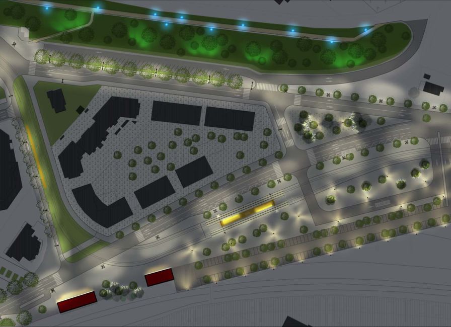 ligne de tramway de l'agglomération genevoise – Les Éclaireurs